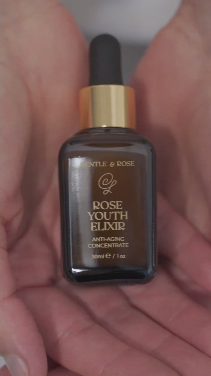 Rose Youth Elixir – Natural Collagen Boosting Serum